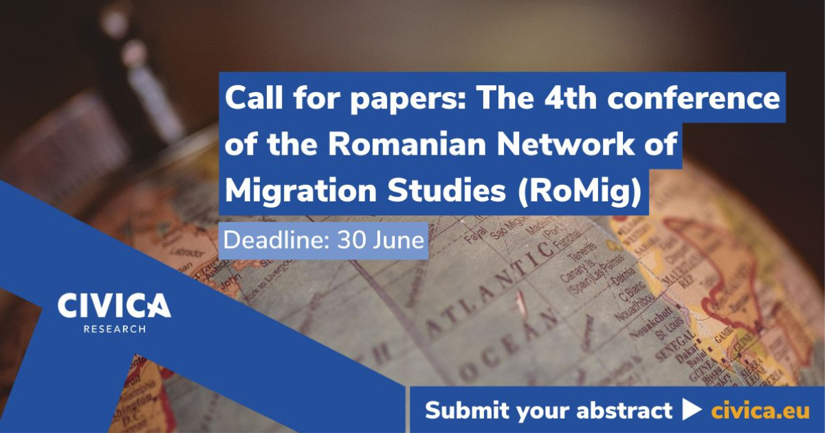 Call for papers: The 4th conference of the Romanian Network of ...