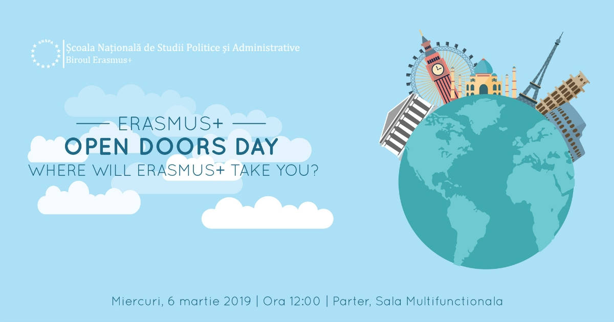 Erasmus Open Doors Day la SNSPA
