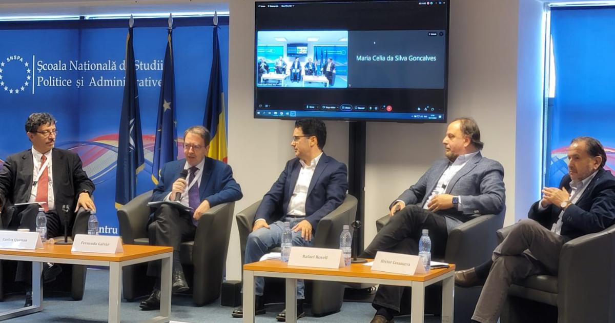 Rectorul SNSPA, prof. univ. dr. Remus Pricopie, a prezidat cel de-al IV ...