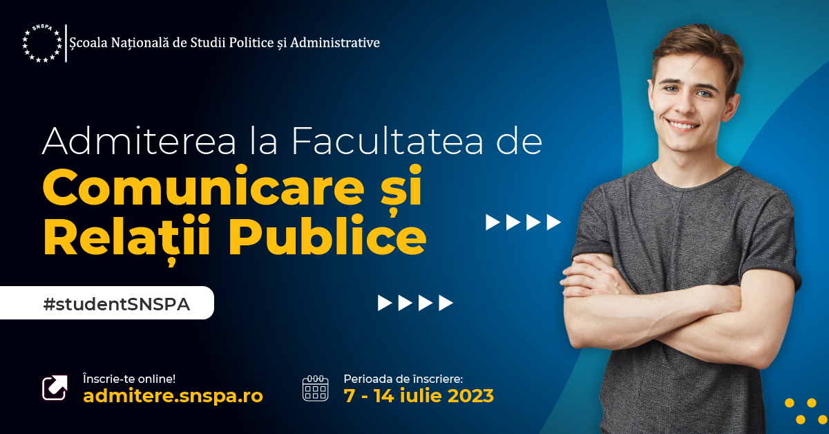 Admiterea la programele de licență ale Facultății de Comunicare și ...