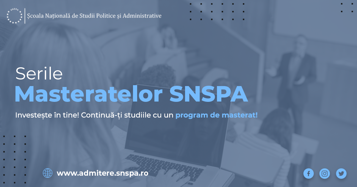 Serile Masteratelor SNSPA
