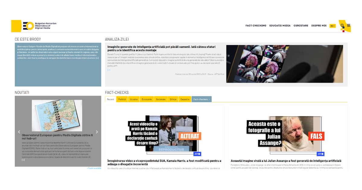 Hub-ul BROD își lansează website-ul