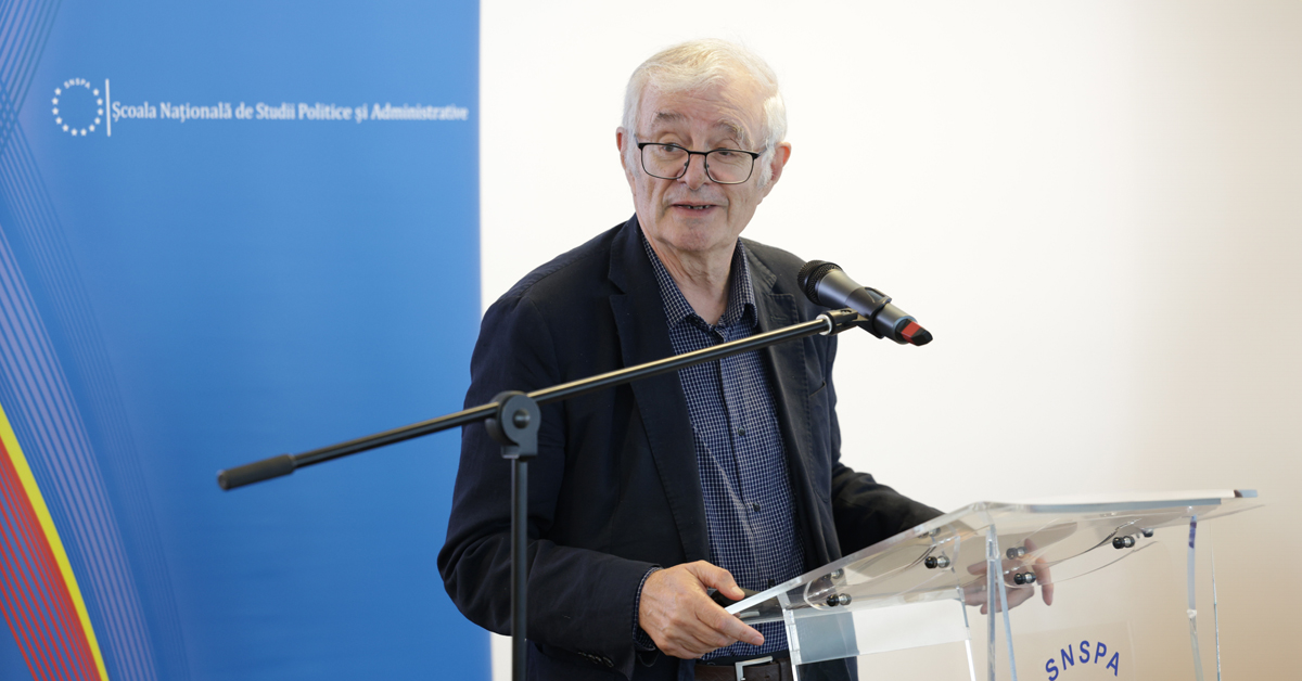 SNSPA celebrează cariera unuia dintre cei mai importanți gânditori români