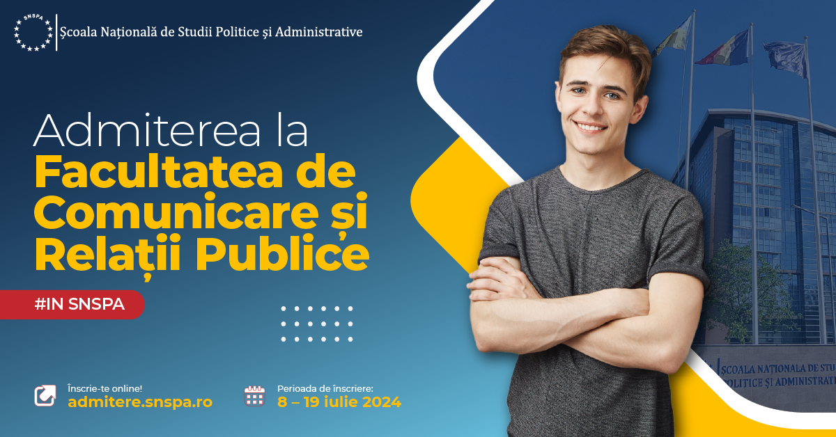 Admiterea la programele de licență ale Facultății de Comunicare și ...