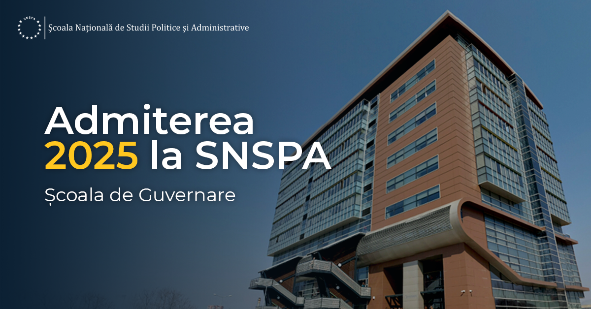 Admiterea 2025 la SNSPA