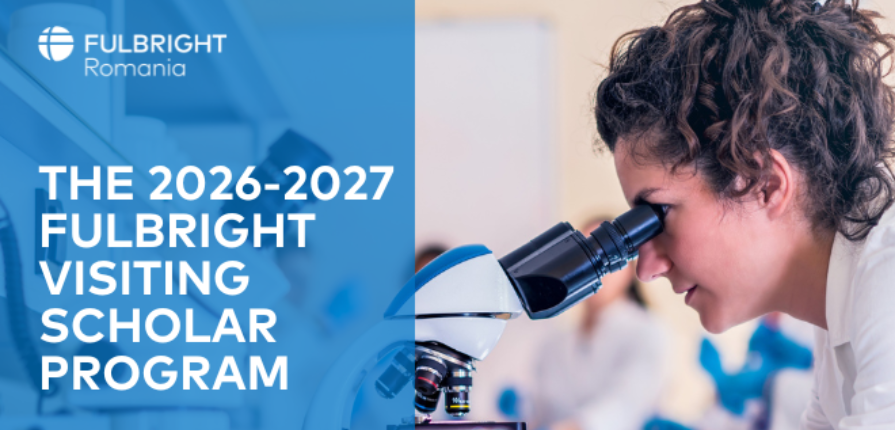 Burse Fulbright Visiting Scholar 2026-2027 pentru cadre didactice și cercetători din universități