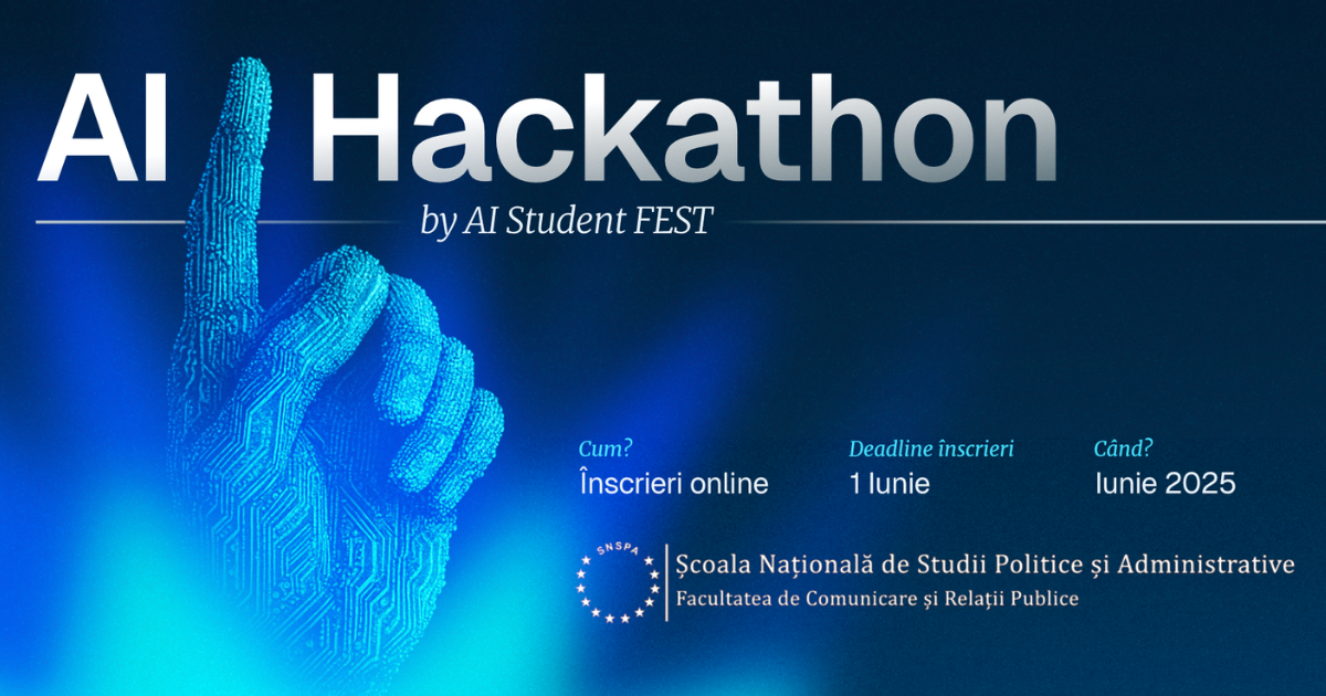 Competiția AI Hackathon @AI Student FEST – Construim responsabil viitorul cu AI!