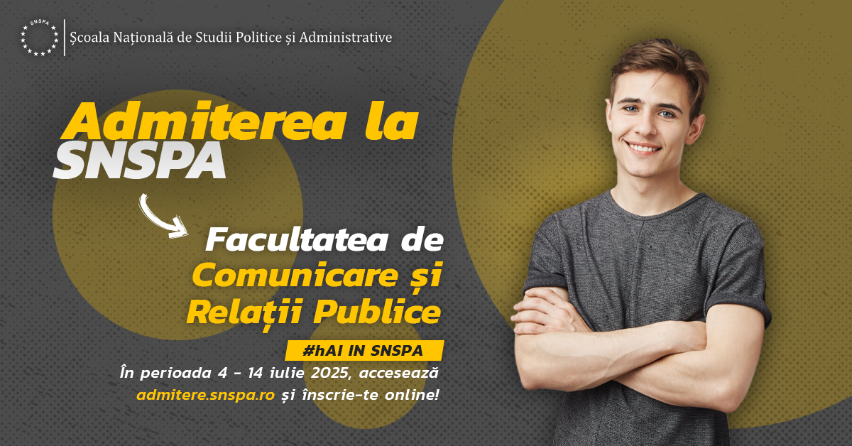Admiterea la programele de licență ale Facultății de Comunicare și ...