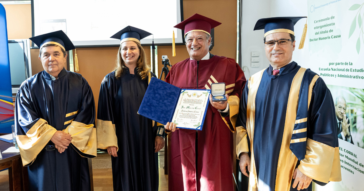 José María del Corral, Președinte al Fundației pontificale Scholas ...