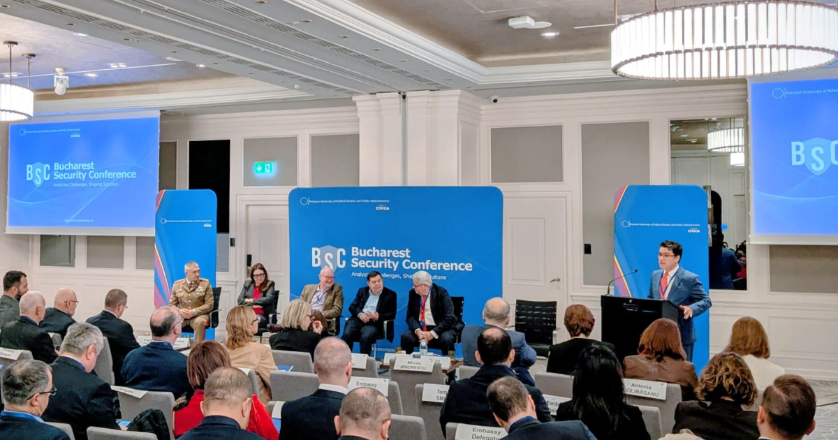 Cea de-a noua ediție a Bucharest Security Conference: SNSPA își ...